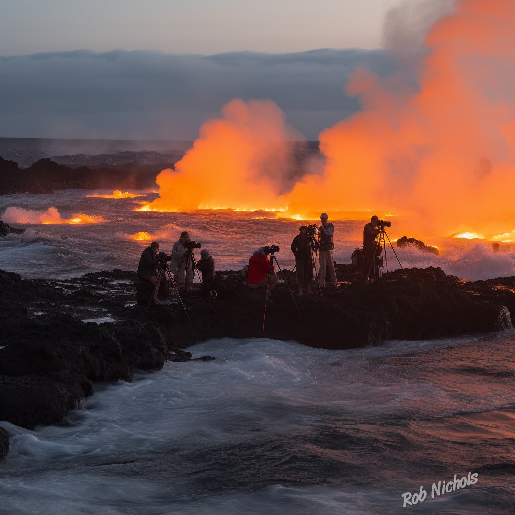 Icelandic Lava Swimming contest – Rob Nichols